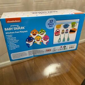 Nickelodeon | Toys | Baby Shark Kitchen Fun Playset 2 Piece Set New ...